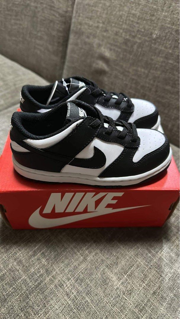 Original nike panda dunk low 10c, Babies & Kids, Babies & Kids Fashion ...