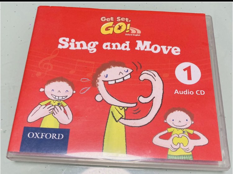 Oxford Get Set Go: Sing and Move (audio CD) 兒歌學英文, 兒童＆孕婦用品, 嬰兒玩具 ...