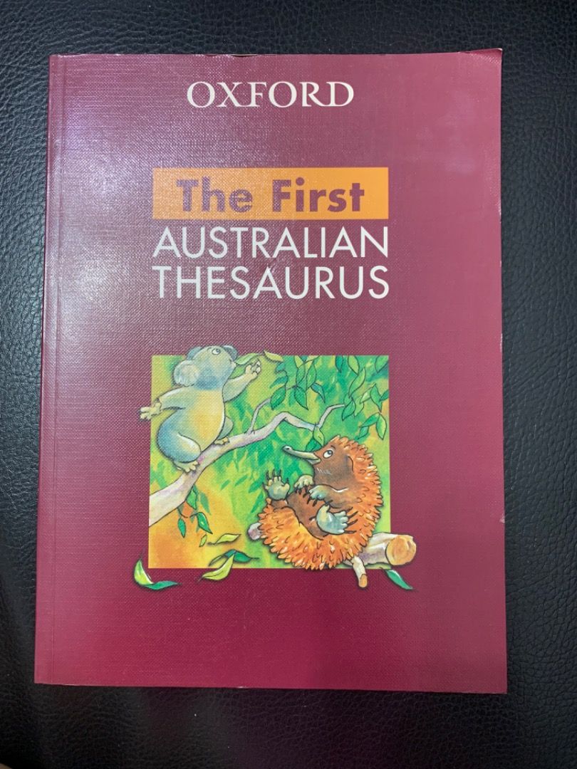 Oxford 《The first Australian Thesaurus》, 書籍、休閒與玩具, 書本及雜誌, 童書、著色互動書在旋轉拍賣