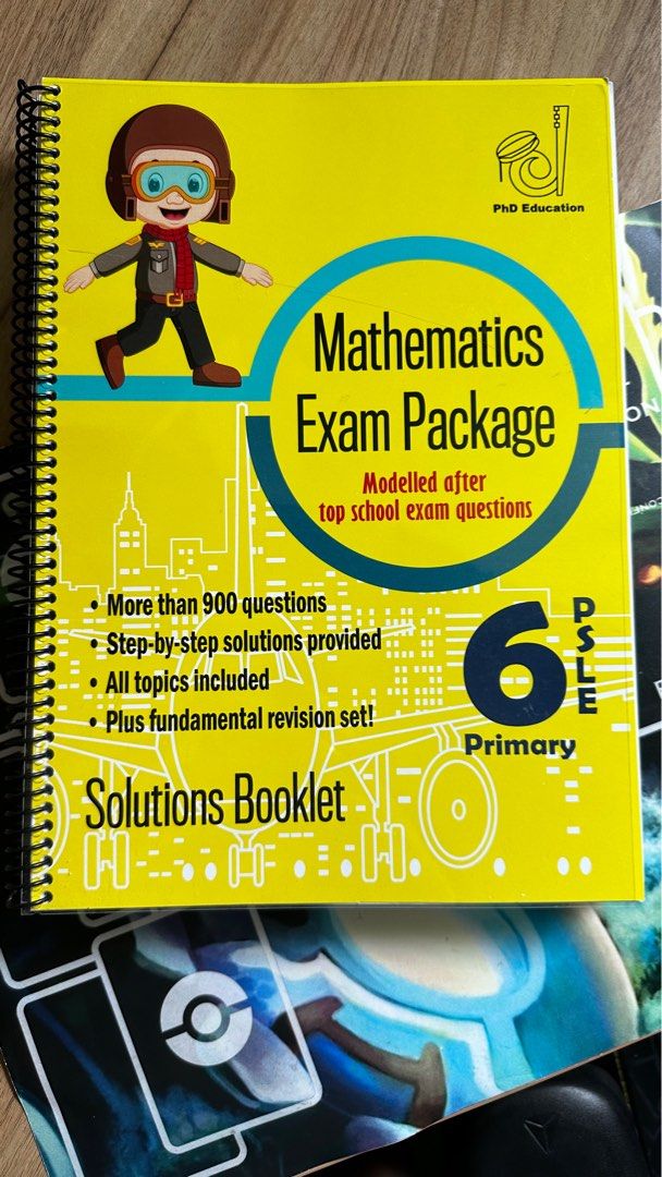 P6 Maths Exams Package, Hobbies & Toys, Books & Magazines, Assessment ...