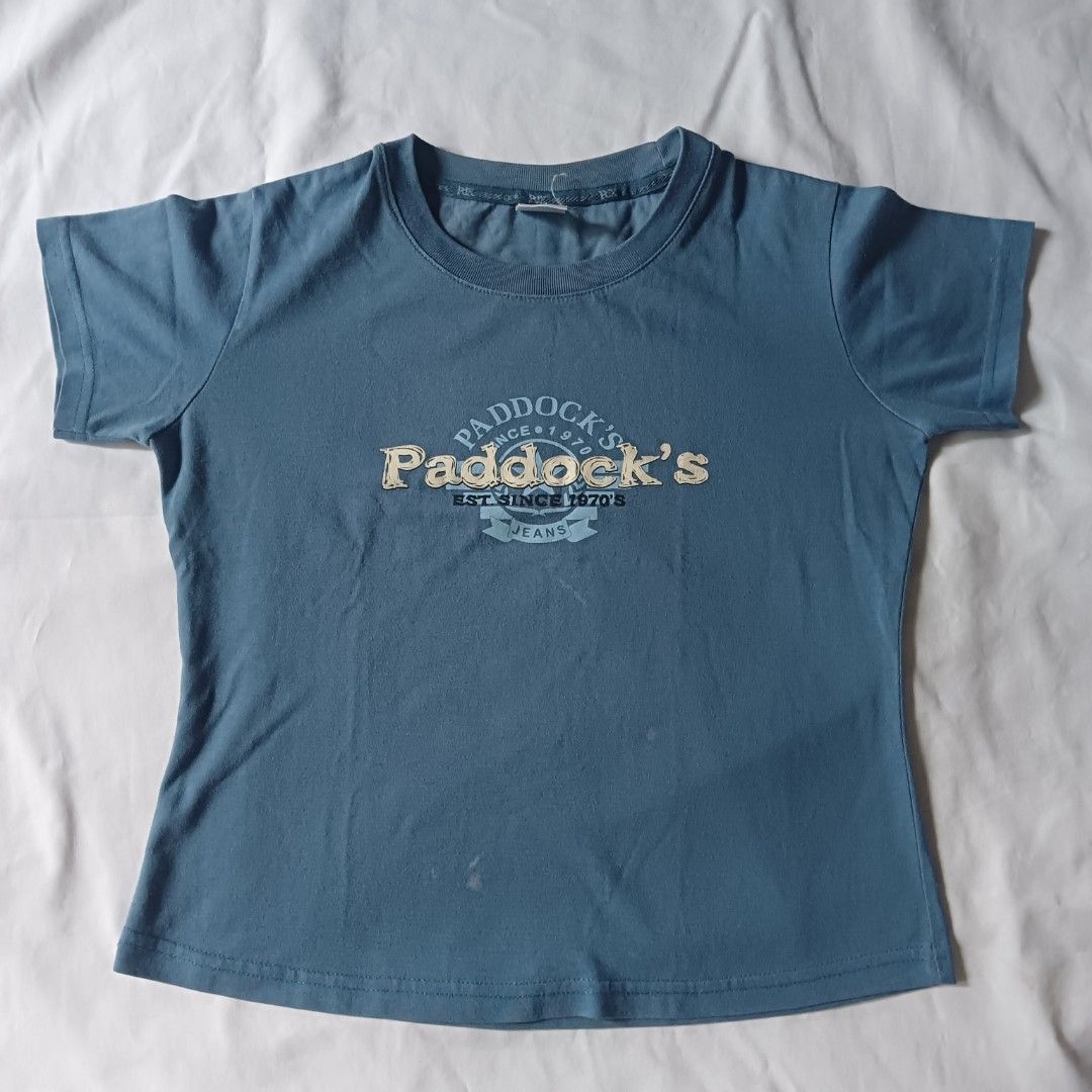 Paddock's Baby Tee, Women's Fashion, Tops, Blouses on Carousell