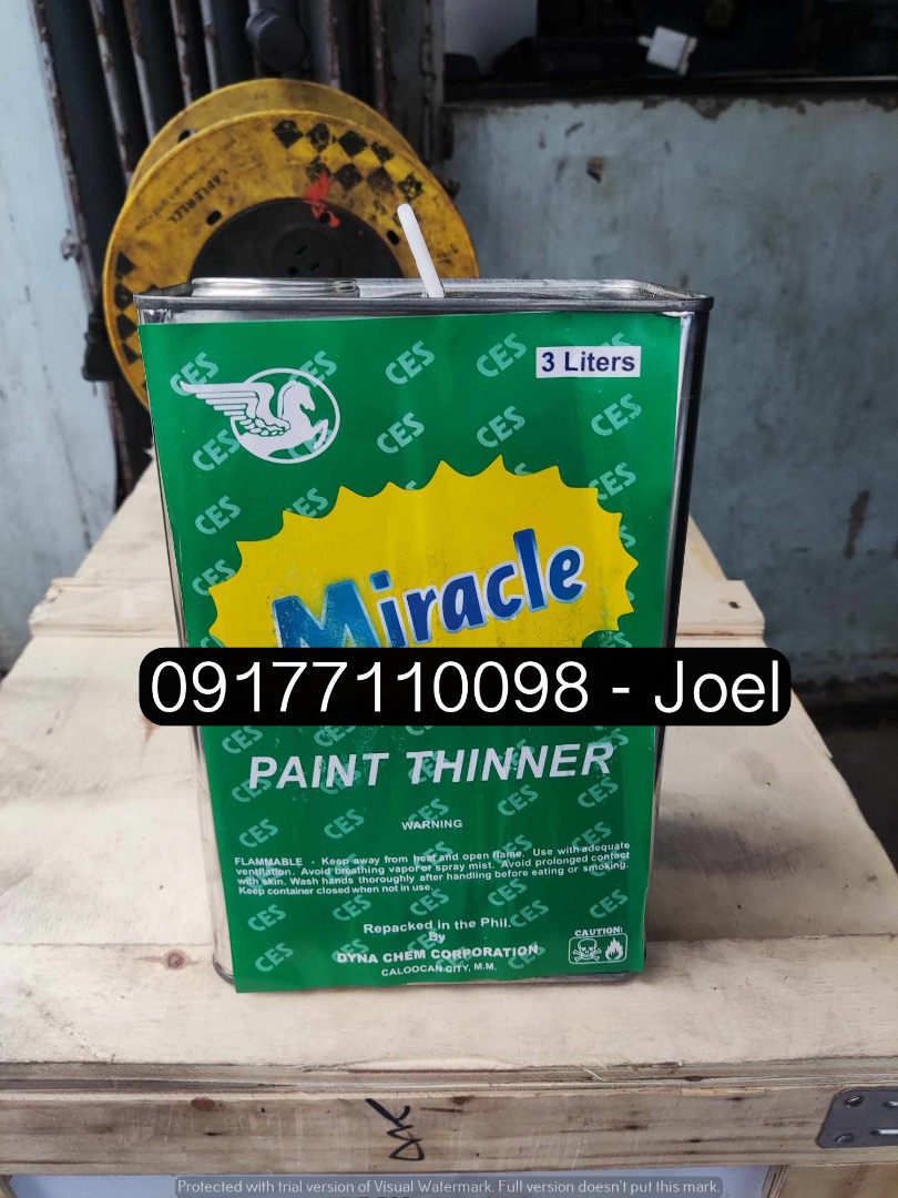 PAINT THINNER, Commercial & Industrial, Construction Tools & Equipment ...