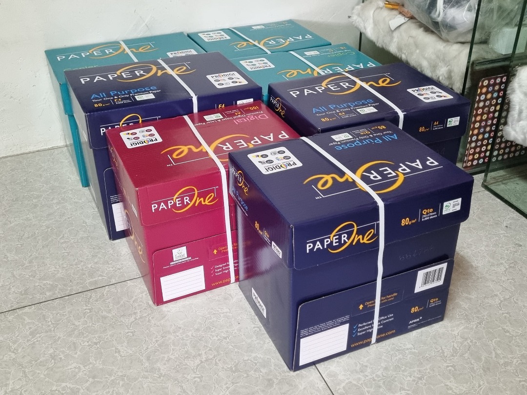 Paper One All Purpose Bond Paper / A4 Size 70 & 80 gsm, Hobbies & Toys ...