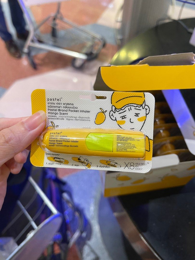 pastel brand nose inhaler mango flavoured thailand, Beauty & Personal ...
