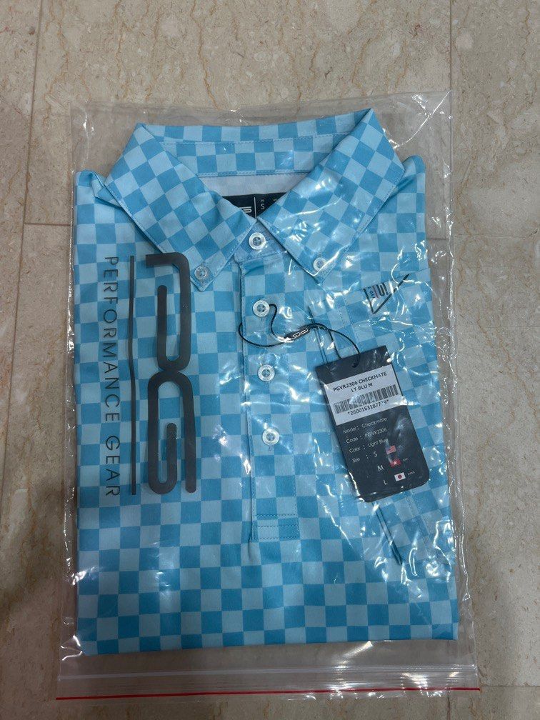 Performance Gear PG Golf Polo Shirt, Men's Fashion, Tops & Sets ...