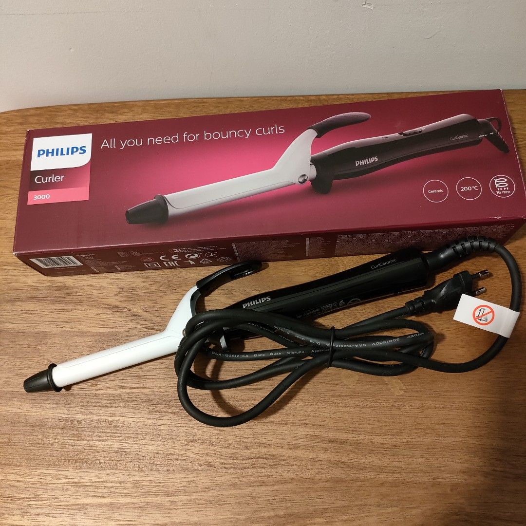 Philips Style Care BHB862 Traditional Hair Curler 3000, Beauty ...