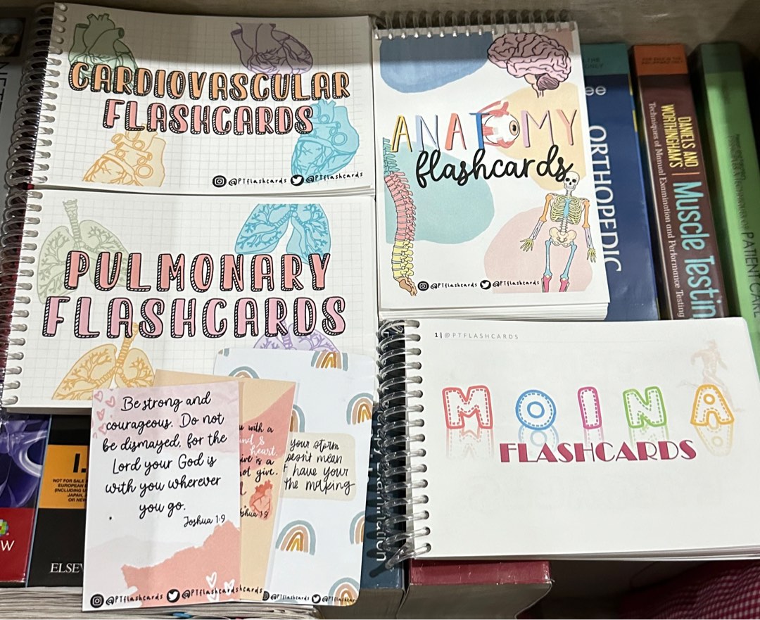 Physical Therapy Flashcards (7 Flashcards All-in), Hobbies & Toys, Books & Magazines, Assessment ...