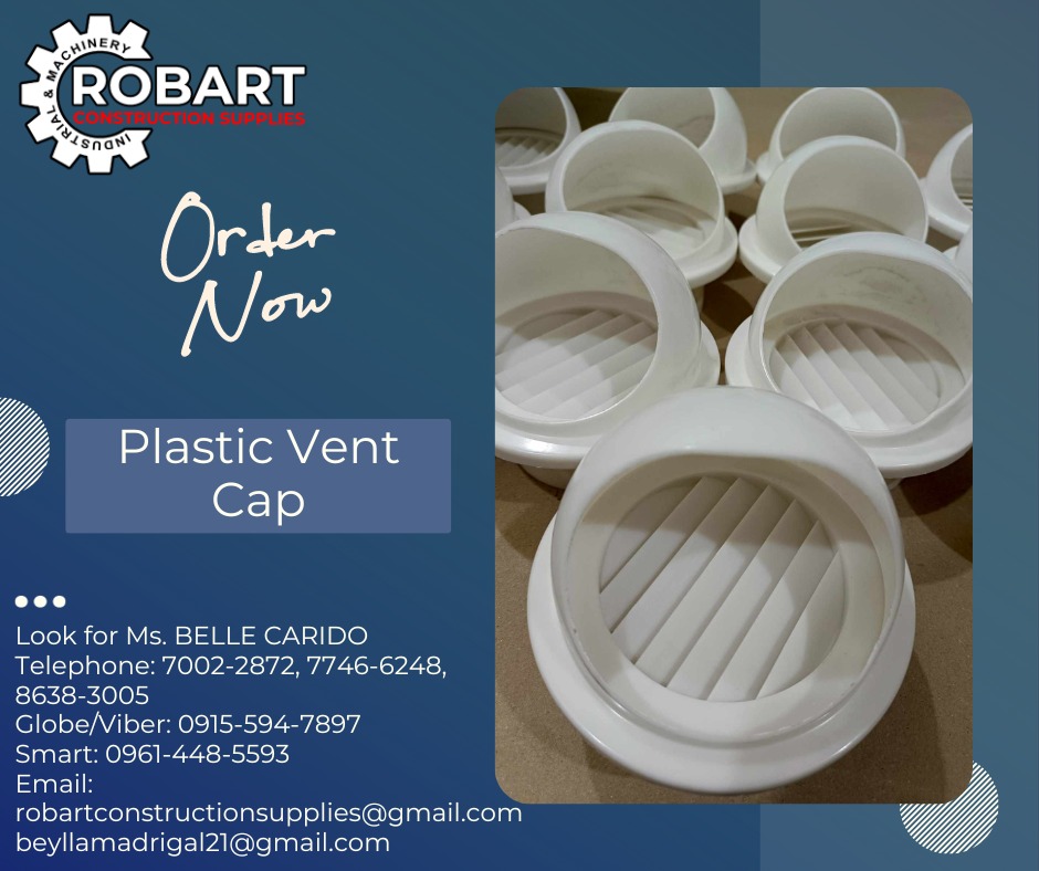 Plastic Vent Cap, Commercial & Industrial, Construction Tools ...