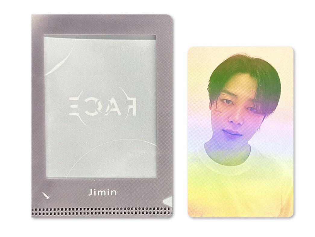 (POB ONLY) JIMIN - FACE POB (PC+LHOLDER), Hobbies & Toys, Memorabilia ...