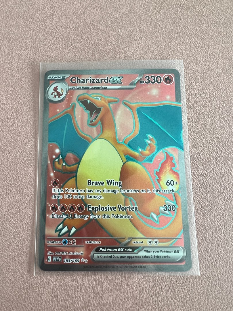 Pokemon 151 - Charizard EX FA (#2), Hobbies & Toys, Toys & Games on ...