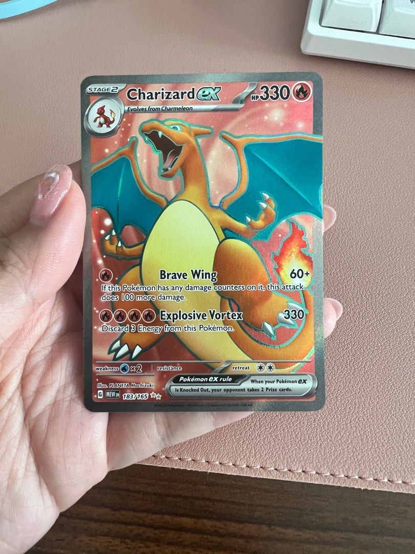 Pokemon 151 - Charizard EX FA (#2), Hobbies & Toys, Toys & Games on ...