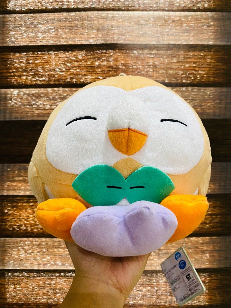 Pokemon bundle A Chikorita, Grookey, Rowlet and Tyranitar plushies ...