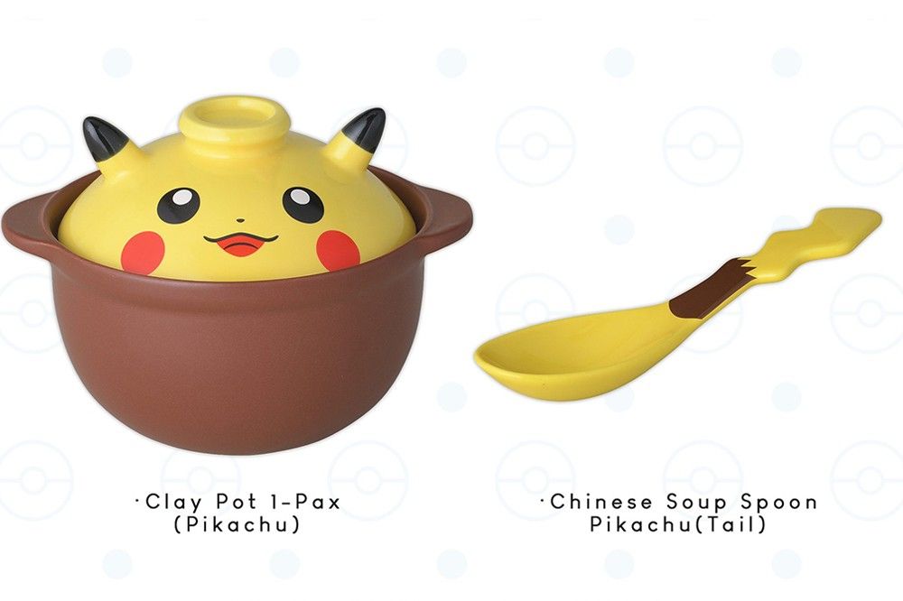 Pokemon Center original clay pot for one person Pikachu heat-resistant ...