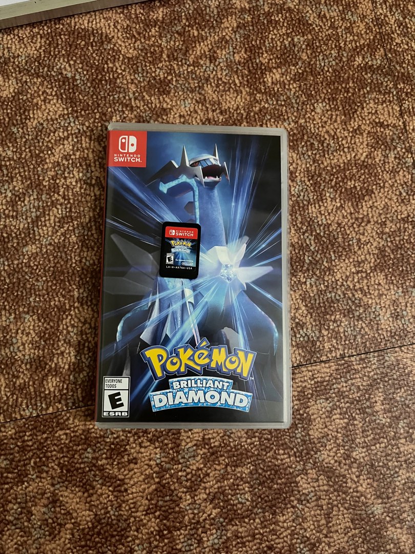 Pokemon Nintendo Switch Game Brilliant Diamond, Video Gaming, Video ...