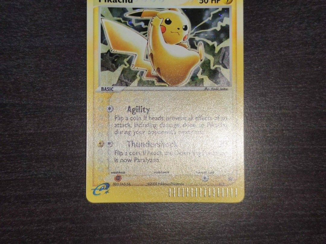 Pokemon Pikachu 012 Black Star Promo, Hobbies & Toys, Toys & Games on ...