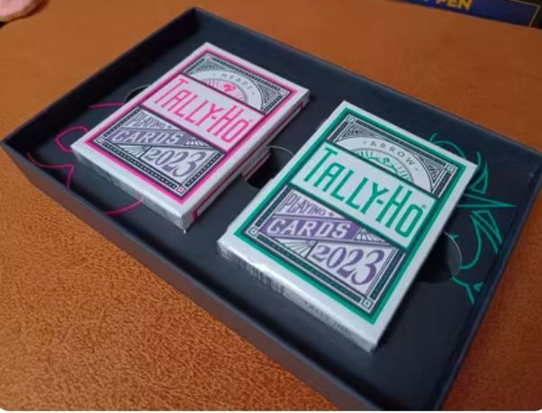 Poker Cards - Tally Ho True Love Boxset, including 2 decks: Circle Back ...