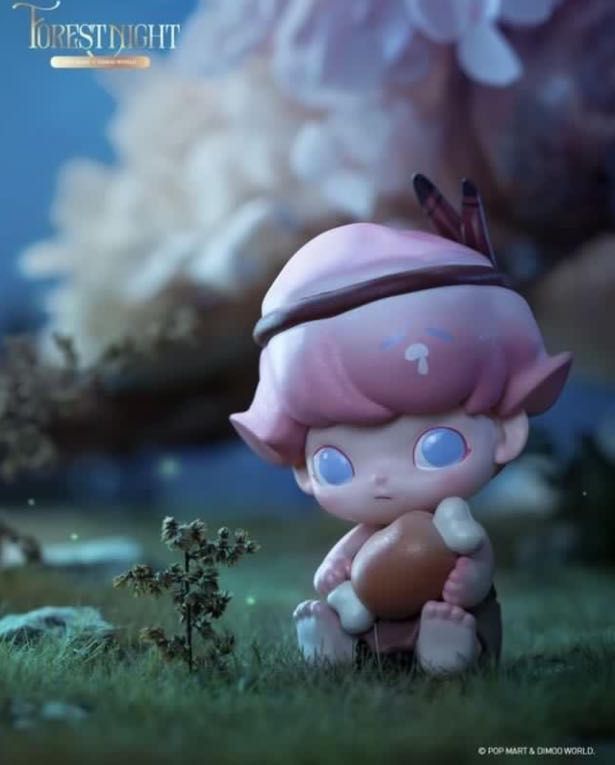 Popmart Dimoo Forest Night Wild Man, Hobbies & Toys, Toys & Games on ...