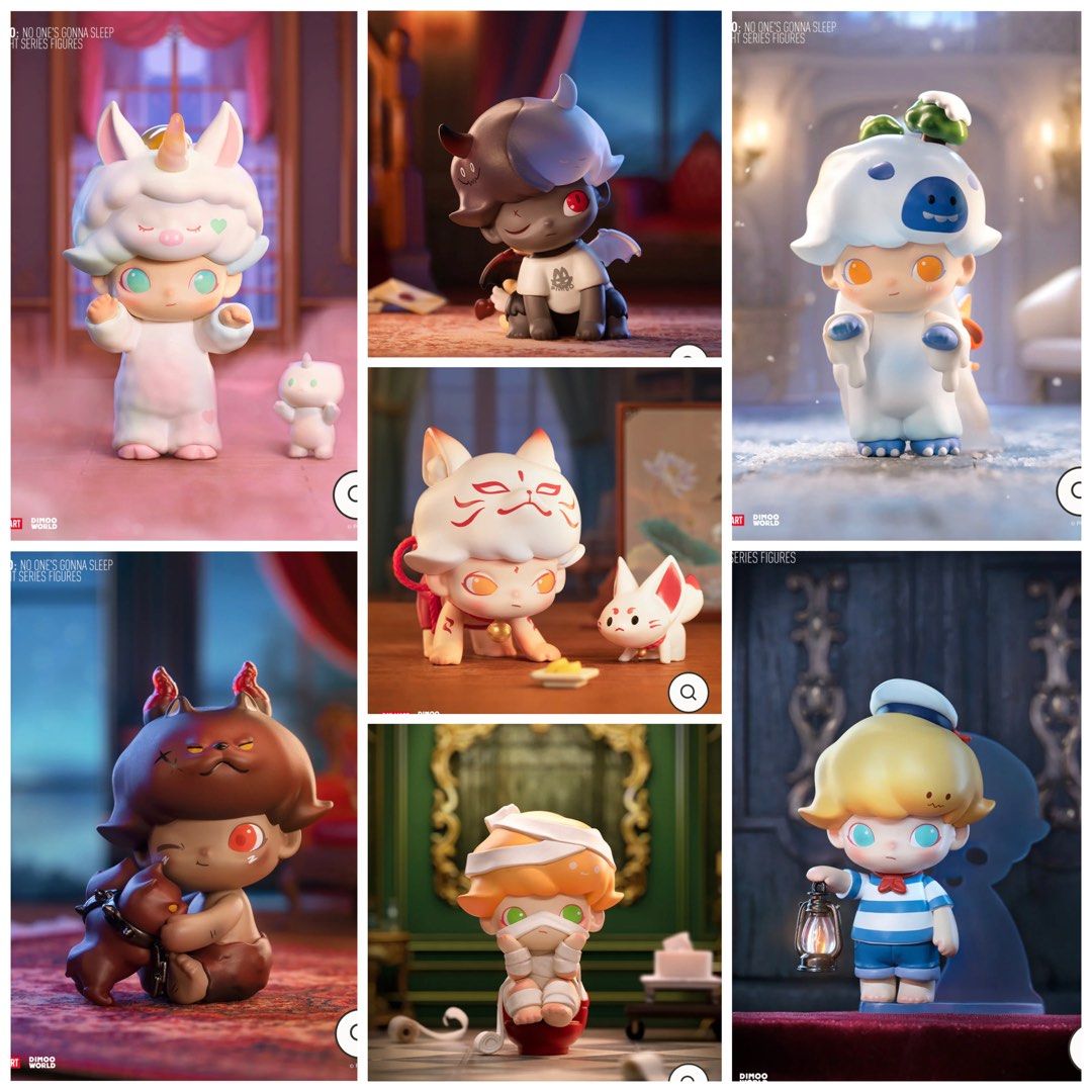 Popmart Dimoo No One's Gonna Sleep Tonight Series, Hobbies & Toys, Toys ...