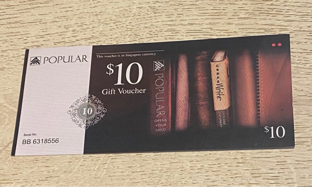 Popular voucher ($70 worth) , Tickets & Vouchers, Vouchers on Carousell