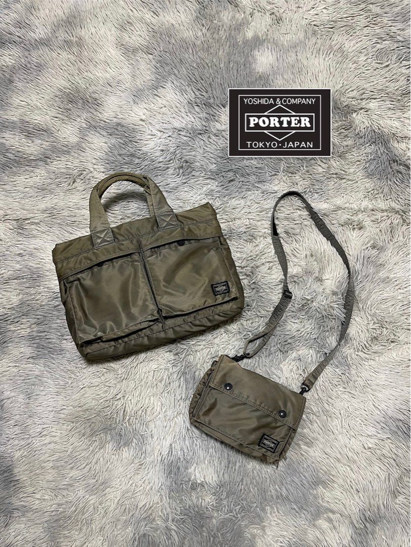 Porter Tanker Mini Sling and Tote, Men's Fashion, Bags, Sling Bags on ...