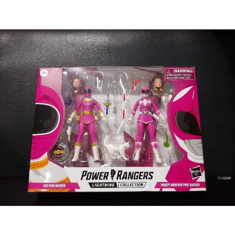 Power rangers lightning collection 2 pack MMPR pink ranger and Zeo pink ...