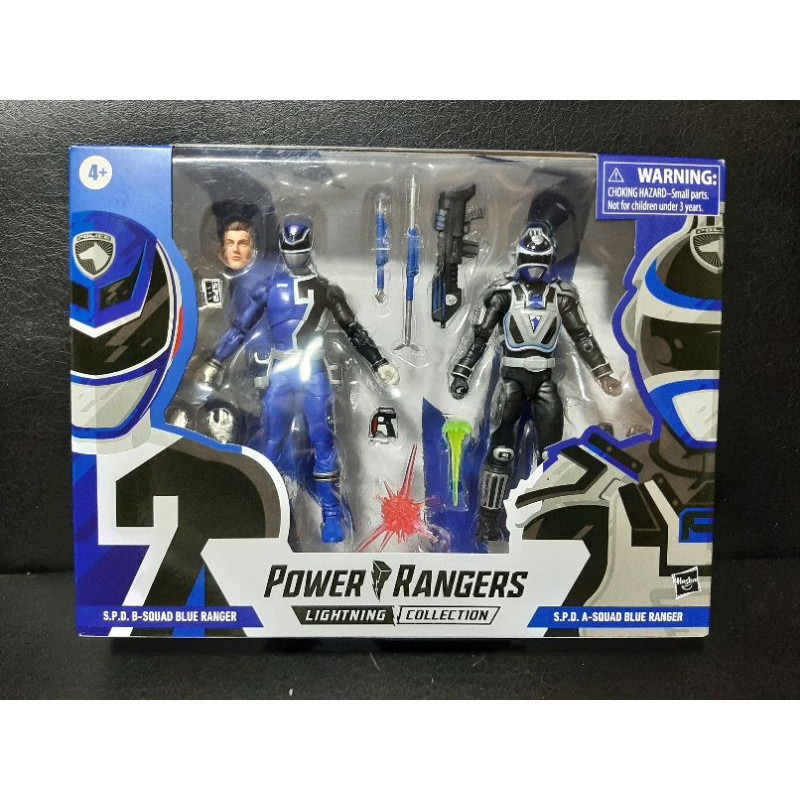 Power rangers lightning collection SPD B-squa blue ranger and SPD A ...