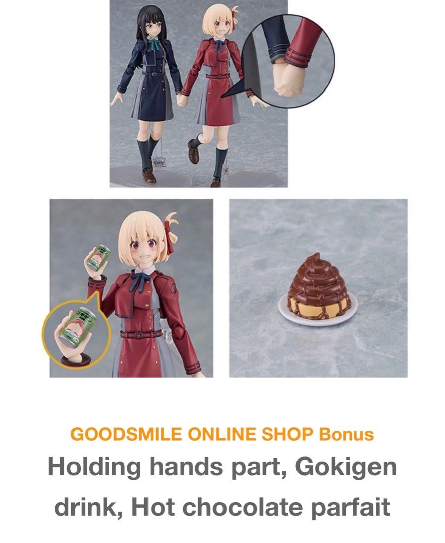 [PREORDER] Lycoris Recoil - figma Chisato Nishikigi / Takina Inoue ...