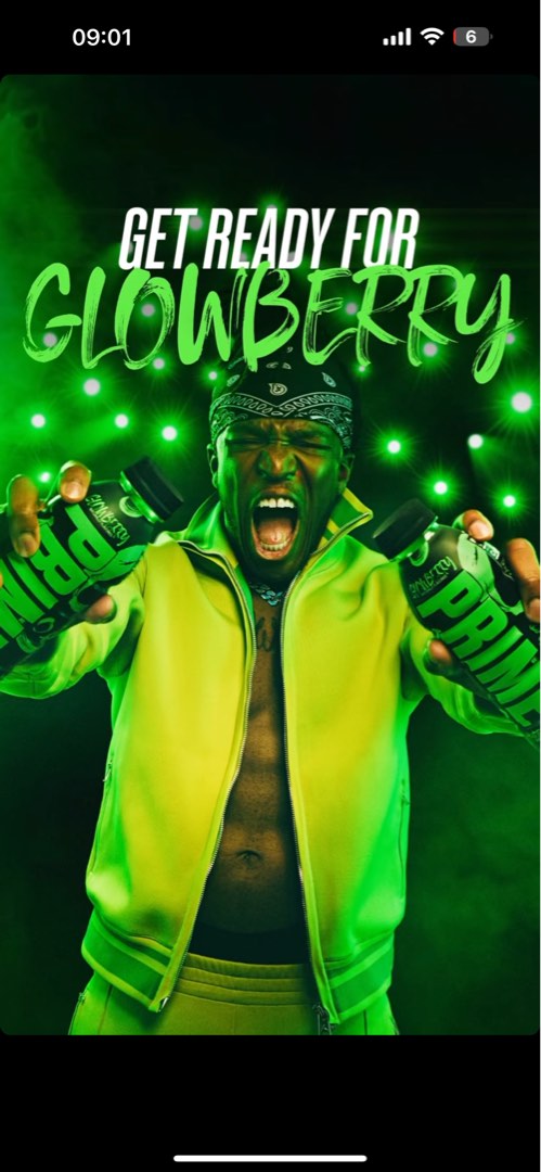 Prime hydration glow berry restock, Food & Drinks, Beverages on Carousell