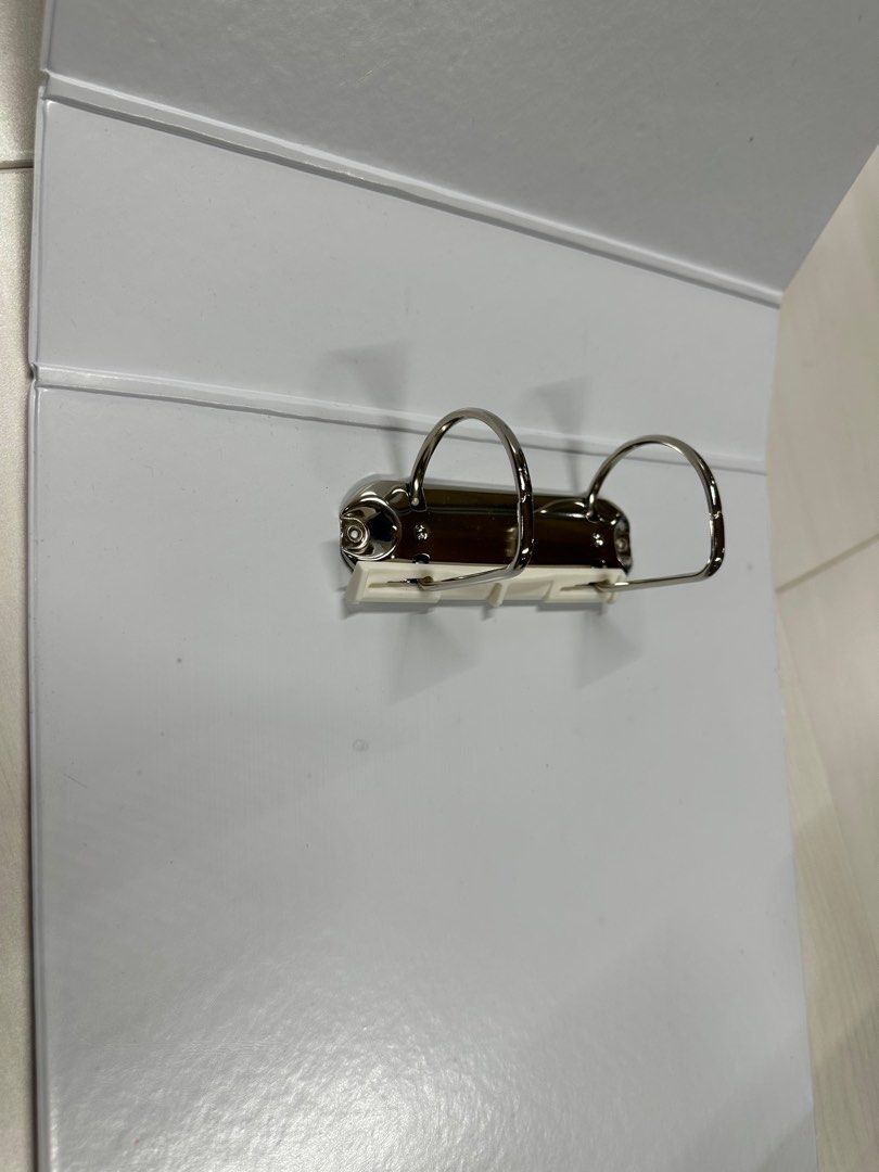 (Yamano) PVC 2 D Ring File with Lamination White Landscape A3 Size, 2 ...