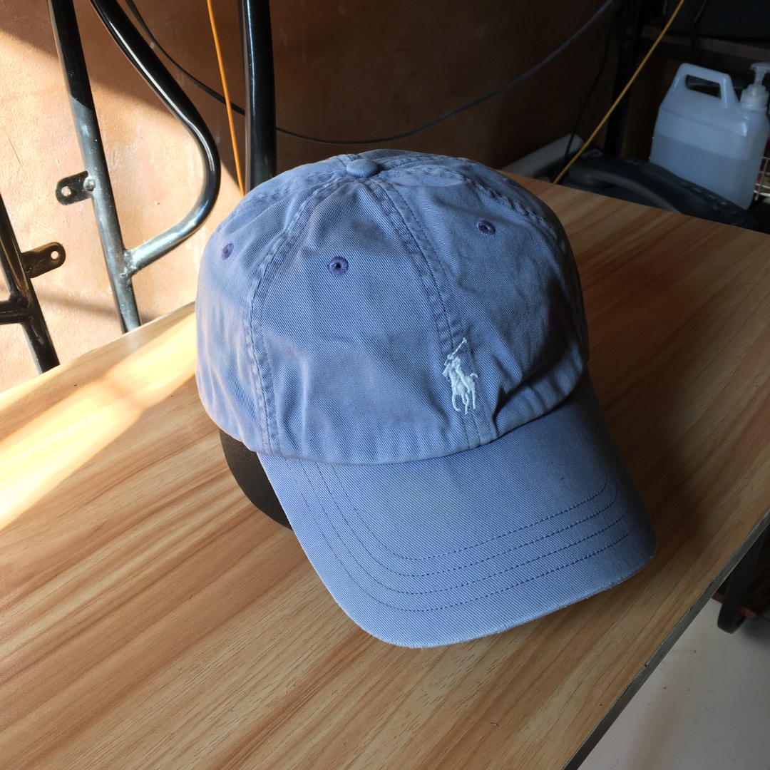 Ralph Lauren Polo Frost Blue Cap, Men's Fashion, Watches & Accessories ...