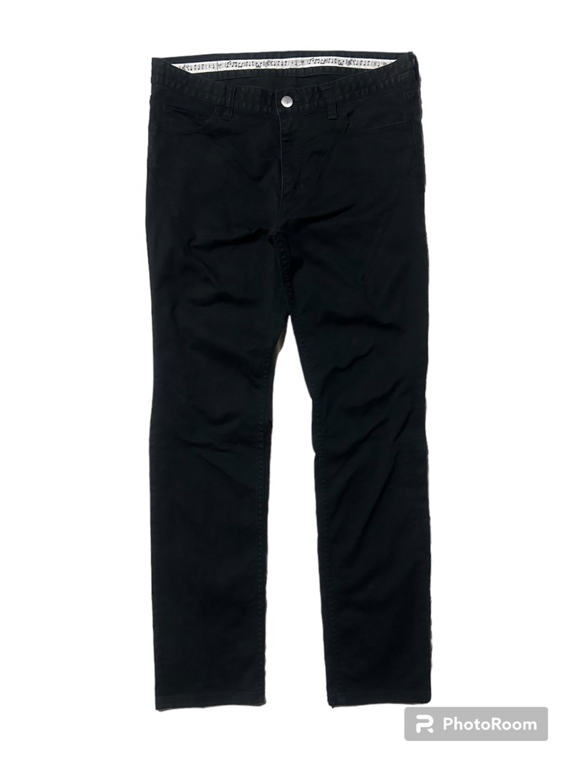 Rare Number (N)ine Studious Music Note Pants, Luxury, Apparel on Carousell