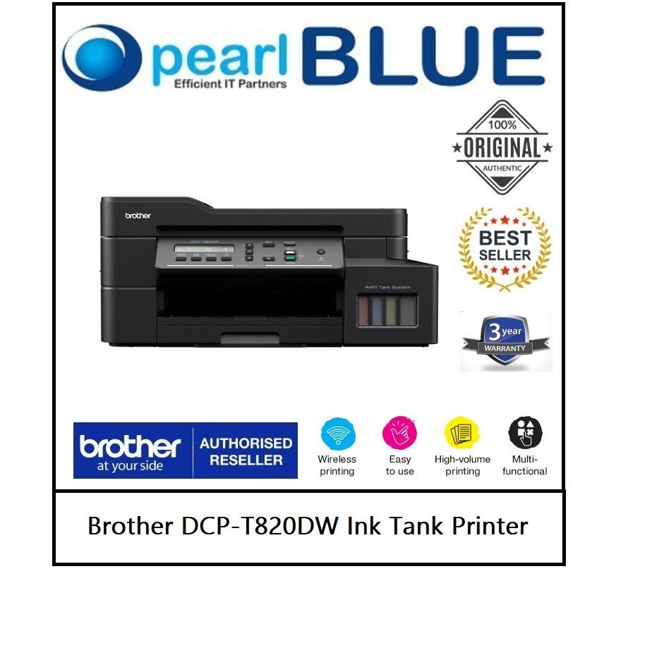 [Ready Stock] Brother DCP-T820DW Ink Tank Printer | Business savings ...