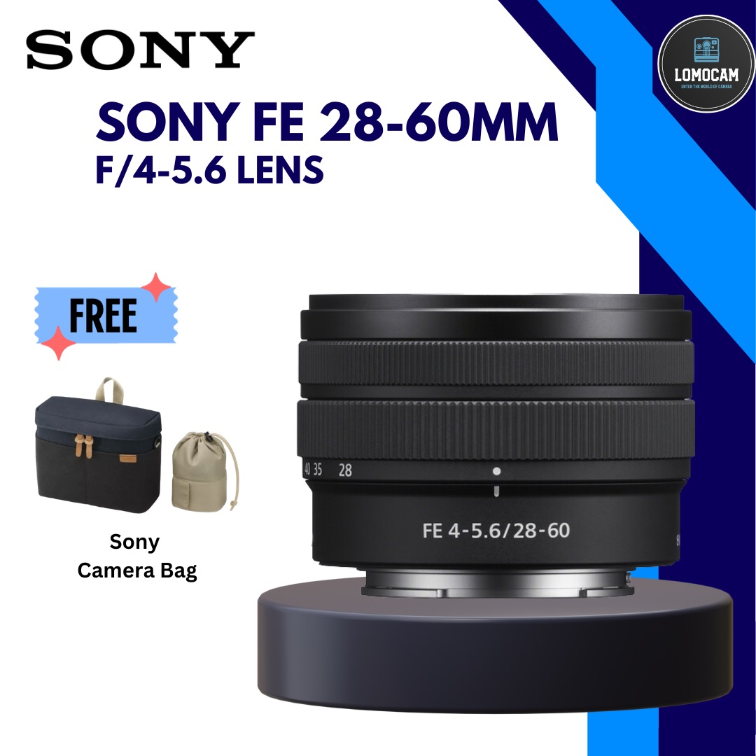 Ready Stock! Sony FE 28-60mm f/4-5.6 Lens, Photography, Lens & Kits on ...
