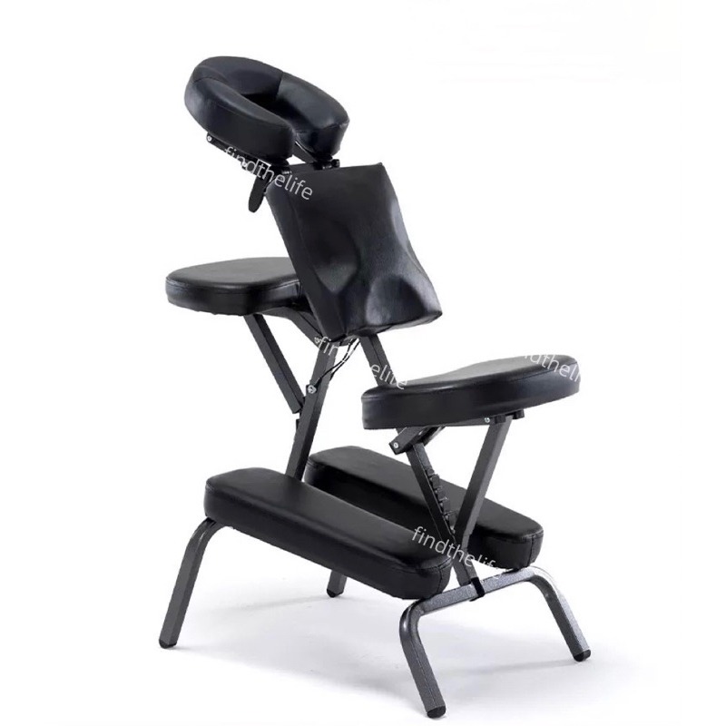 Rental Face Downmassage Chair Redblack Health And Nutrition Massage Devices On Carousell