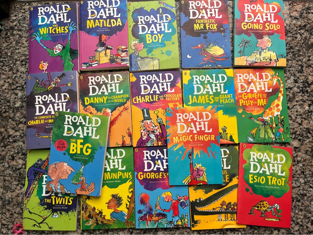 Roald Dahl Collection, Hobbies & Toys, Books & Magazines, Children's ...