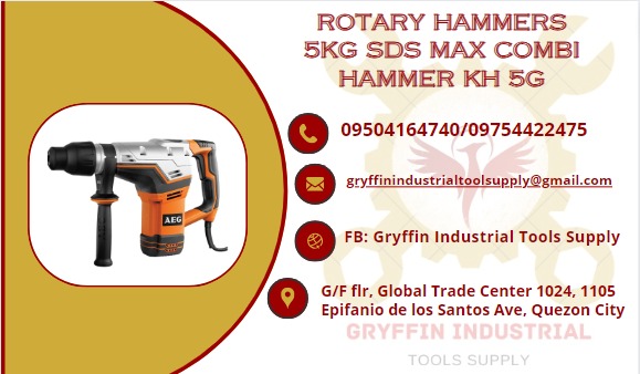 ROTARY HAMMERS 5KG SDS MAX COMBI HAMMER KH 5G, Commercial & Industrial ...