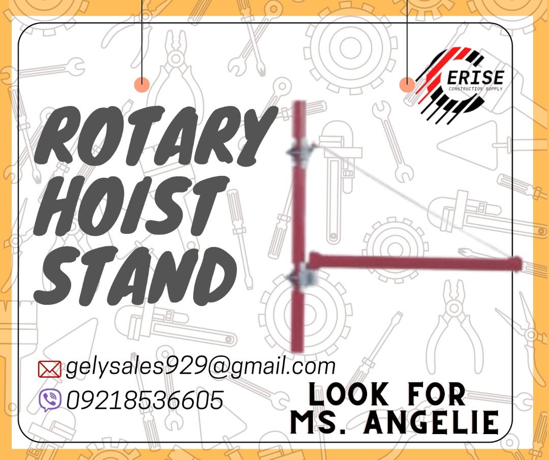 ROTARY HOIST STAND, Commercial & Industrial, Construction Tools ...