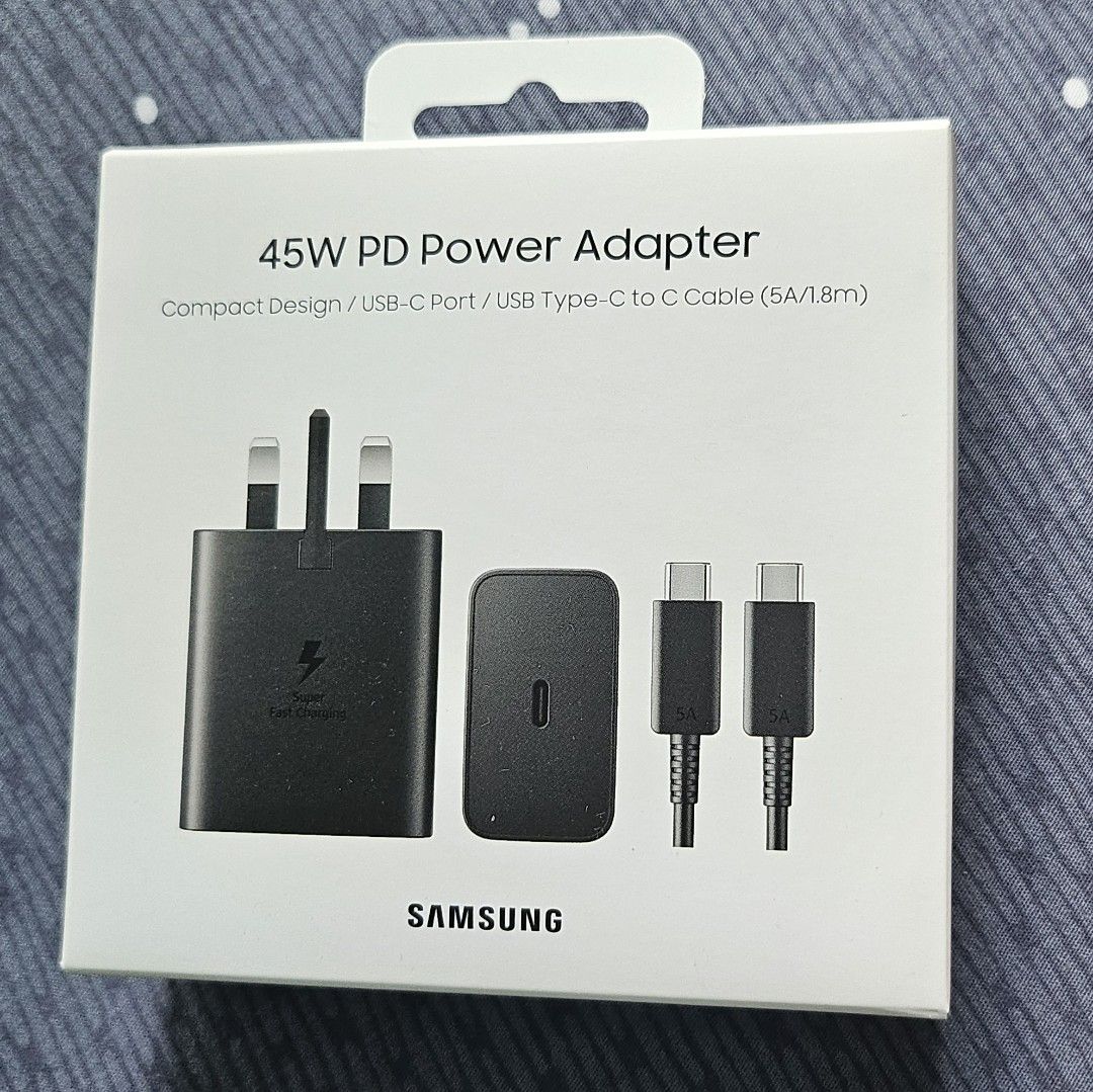 Samsung 45W PD Power Adapter, Mobile Phones & Gadgets, Mobile & Gadget ...