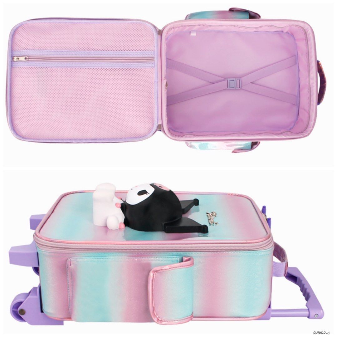 Sanrio Kuromi Cinnamoroll kawaii squishy trolley bag, Hobbies & Toys ...