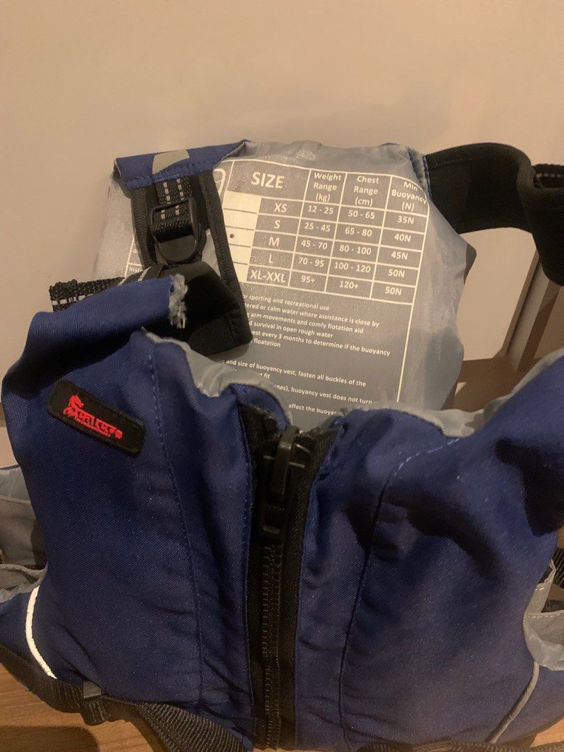 Seatec PFD life vest, Sports Equipment, Sports & Games, Water Sports on ...
