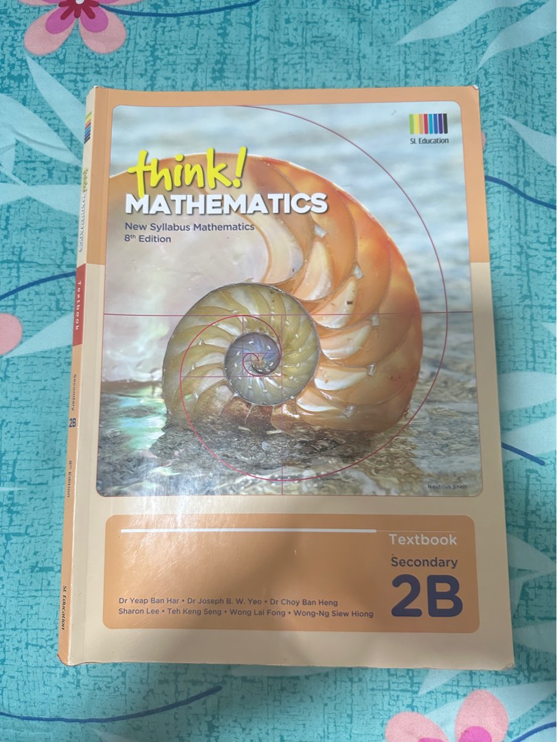 Sec 2 Maths Textbook 2B Express, Hobbies & Toys, Books & Magazines ...