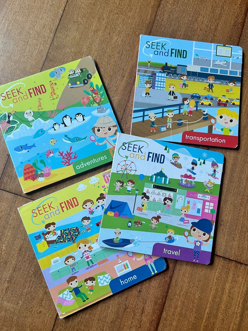 Seek & Find Board Books, Hobbies & Toys, Books & Magazines, Children's ...
