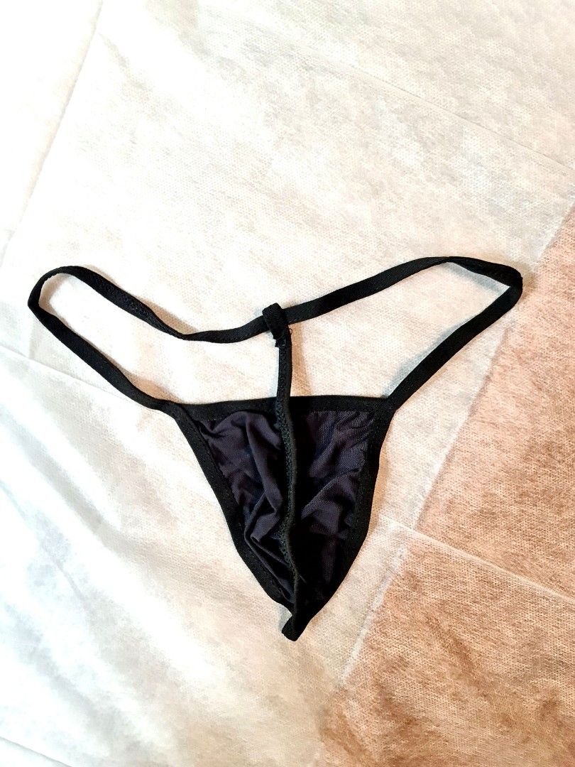 Sexy Men's Mesh G-string Underwear, Men's Fashion, Bottoms, New ...