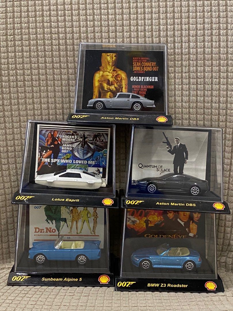 Shell James Bond 007 Vintage Car Collection, Hobbies & Toys ...