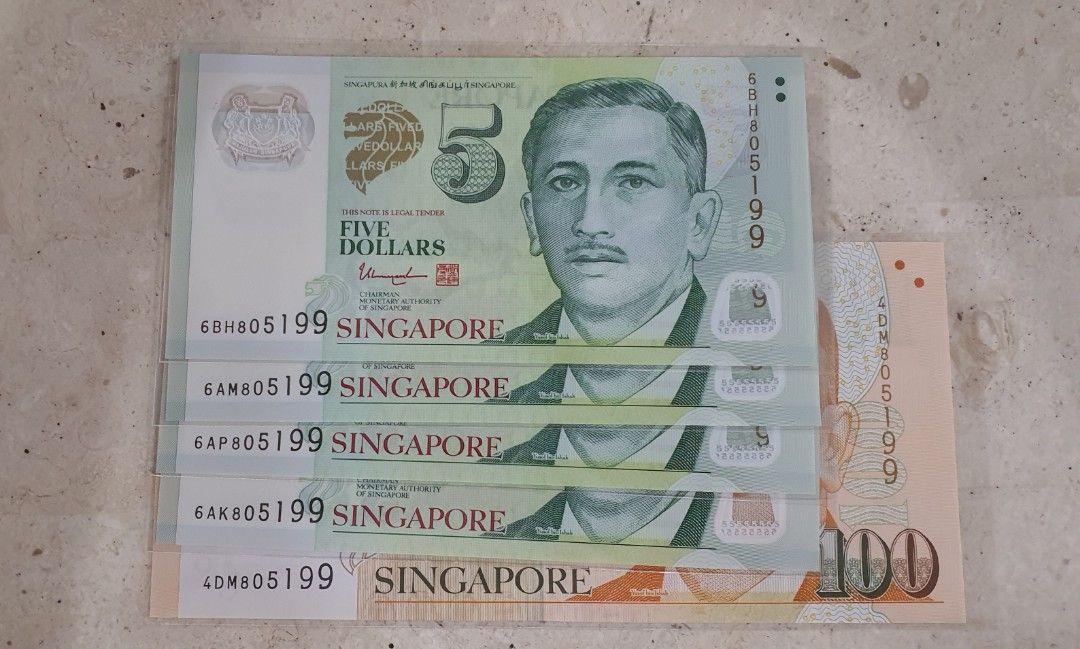 Singapore Notes, Hobbies & Toys, Memorabilia & Collectibles, Currency ...