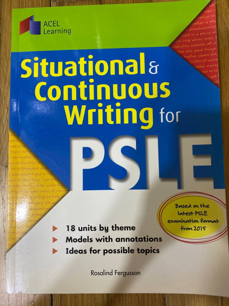 Situational & Continuous Writing for PSLE, Hobbies & Toys, Books ...