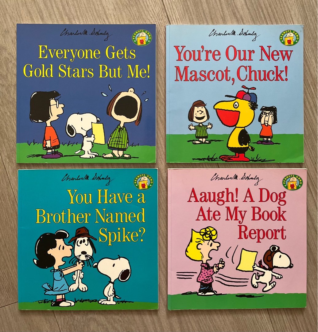 Snoopy story book, 興趣及遊戲, 書本 & 文具, 小說 & 故事書 - Carousell