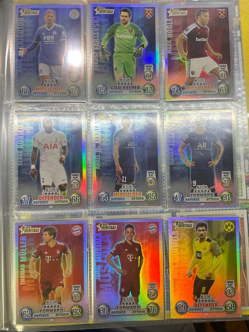 Soccer Cards / Match Attax, Hobbies & Toys, Memorabilia & Collectibles ...