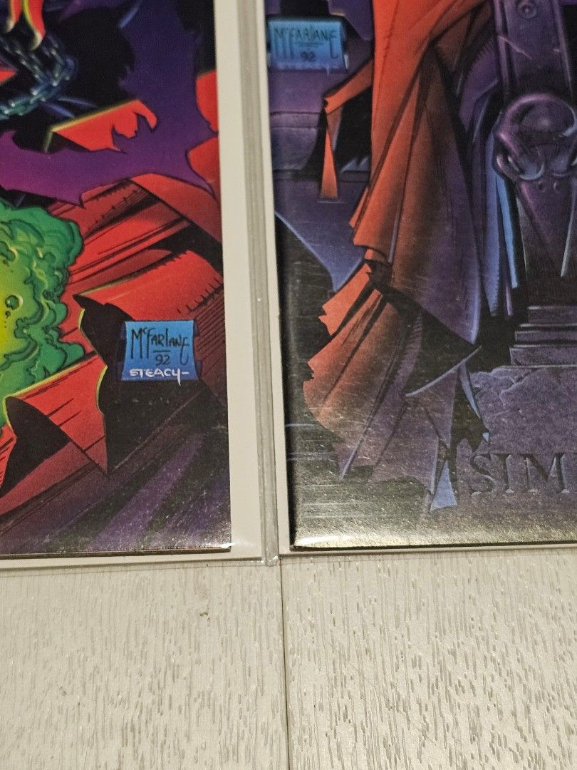 Spawn #1 #2 Issue 1 and 2 Comic Todd McFarlane First Appearance ...