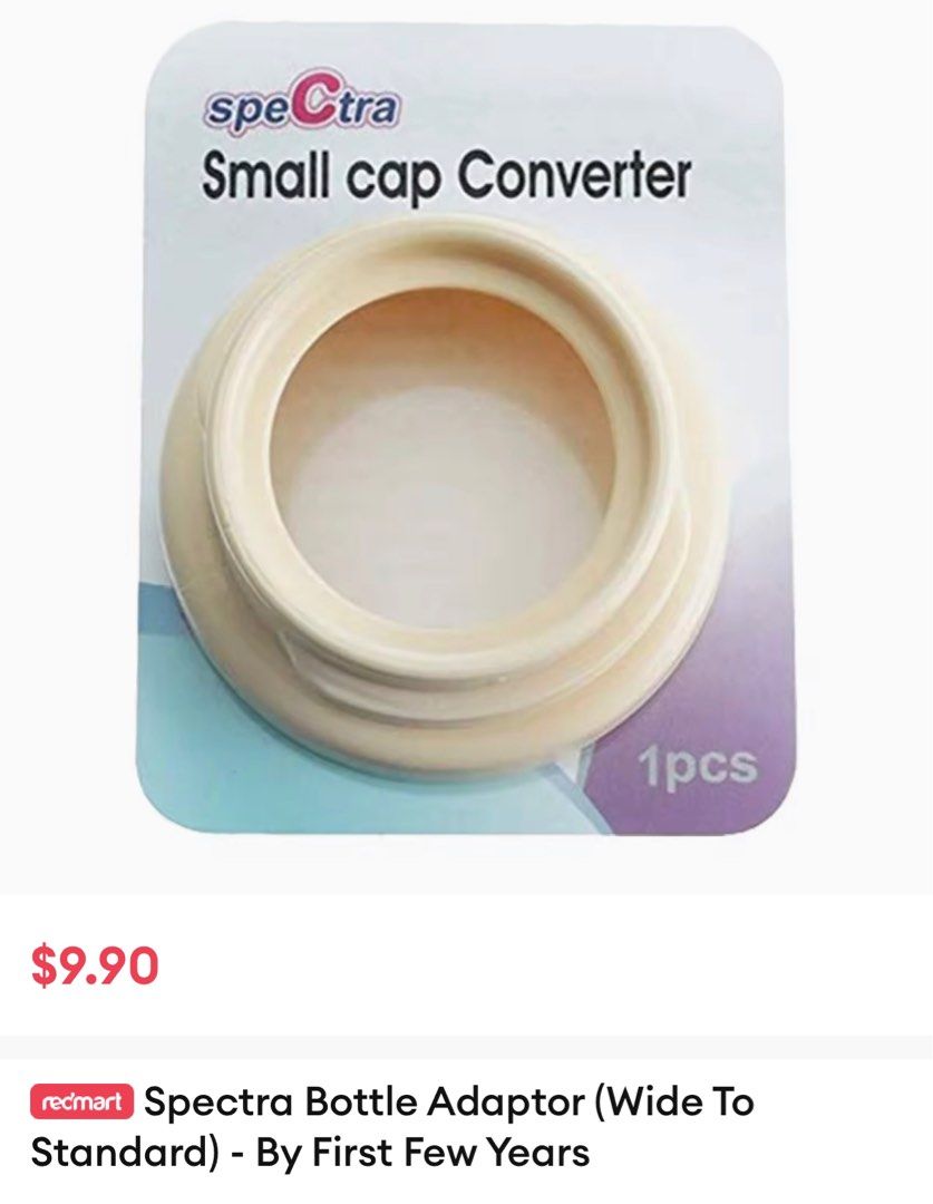 Spectra Bottle Adapters x 2, Babies & Kids, Nursing & Feeding ...